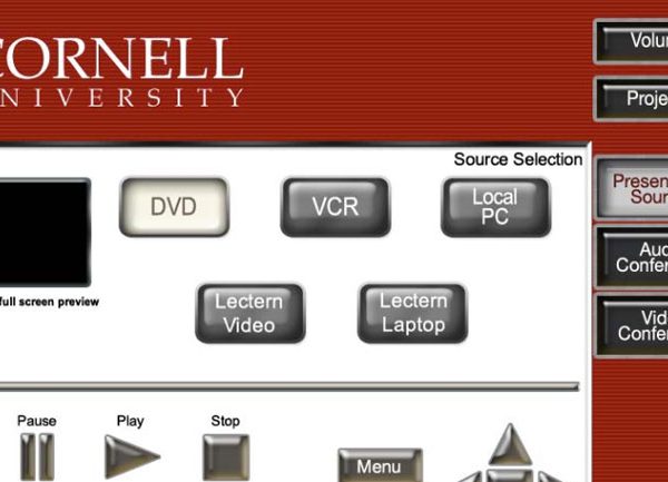 Interface Design Samples – Large - Control Concepts